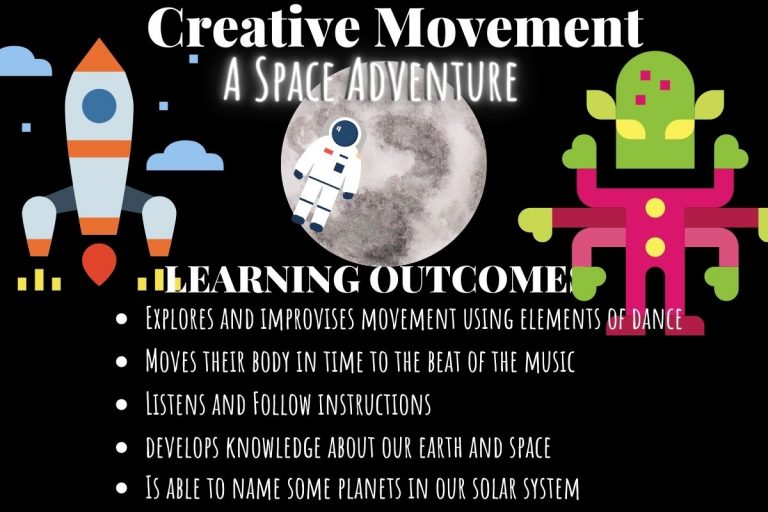 Teach Kids to learn about Space in a Free Dance and Movement Activity ...